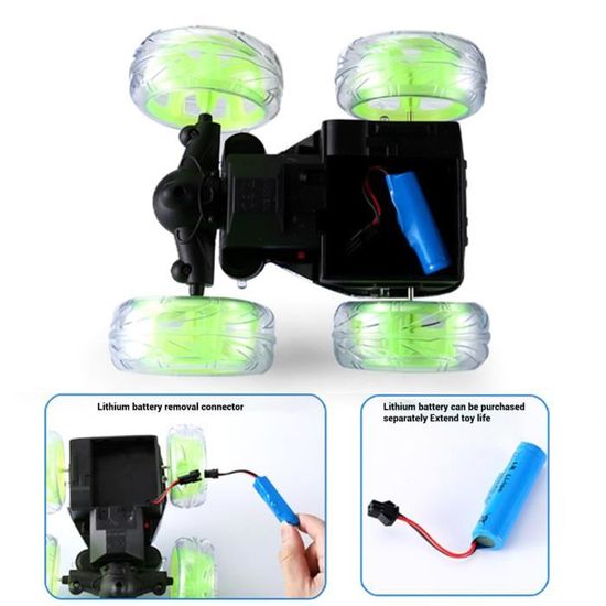 VINGVO Jouet de voiture télécommandé pour enfants Jouet de voiture télécommandée pour enfants ...