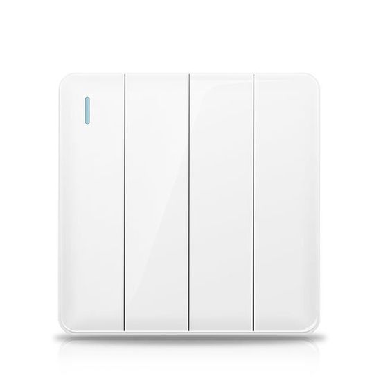 INTERRUPTEUR,4Gang 2Way White--interrupteur mural 2 voies C82, Standard ...