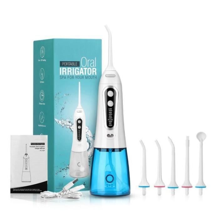 Hydropulseur Jet Dentaire Dentaire Oral Electrique Portable 3-Mode de ...