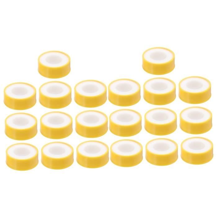 20 Rouleaux Ruban Bande D'Étanchéité Bande D'Étanchéité Ruban Ptfe ...