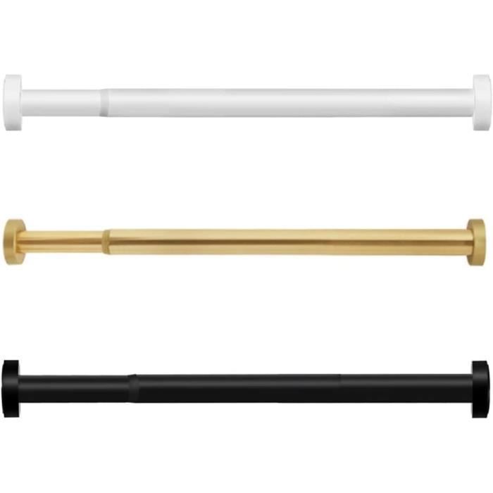 Tringle à rideau télescopique extensible en acier inoxydable - Tringle ...