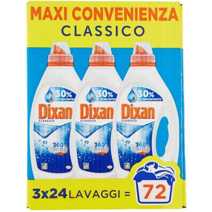 Classico lessive liquide pour machine à laver, technologie profond, 3 x ...