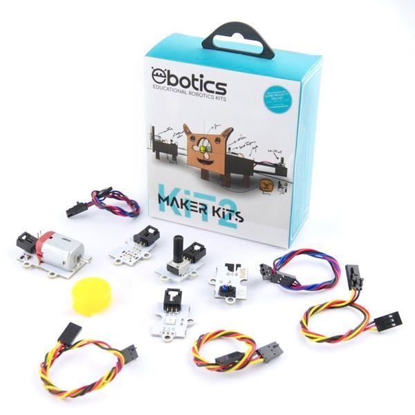 Kit Robotique - Maker 2 - Bleu - Apprentissage de la robotique - À ...