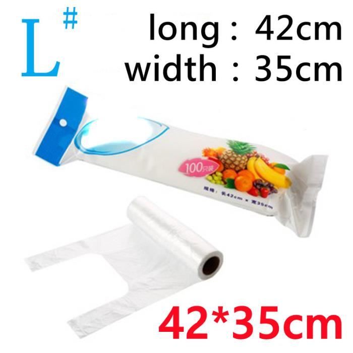 Emballage alimentaire,Sacs en plastique en rouleau transparent pour ...