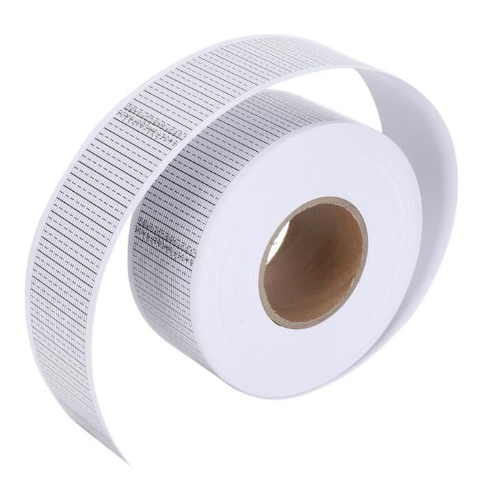 Ruban Papier pour Boîte à Musique DIY 30 Notes - FDIT - Blanc - 50m ...