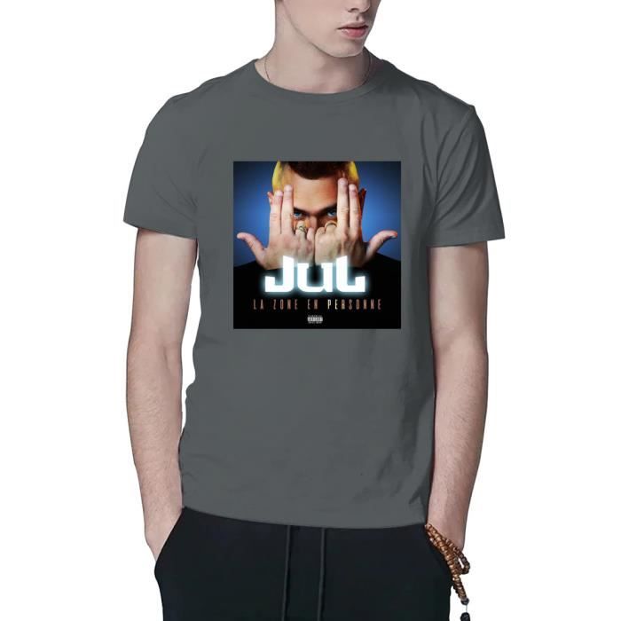 T-shirt Jul La Zone en Personne -10 imprimé à manches courtes avec ...