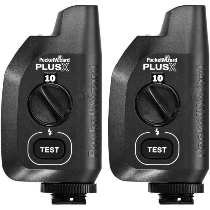PocketWizard Plus X Transceiver (433MHz) - Twin Set - Cdiscount Bricolage
