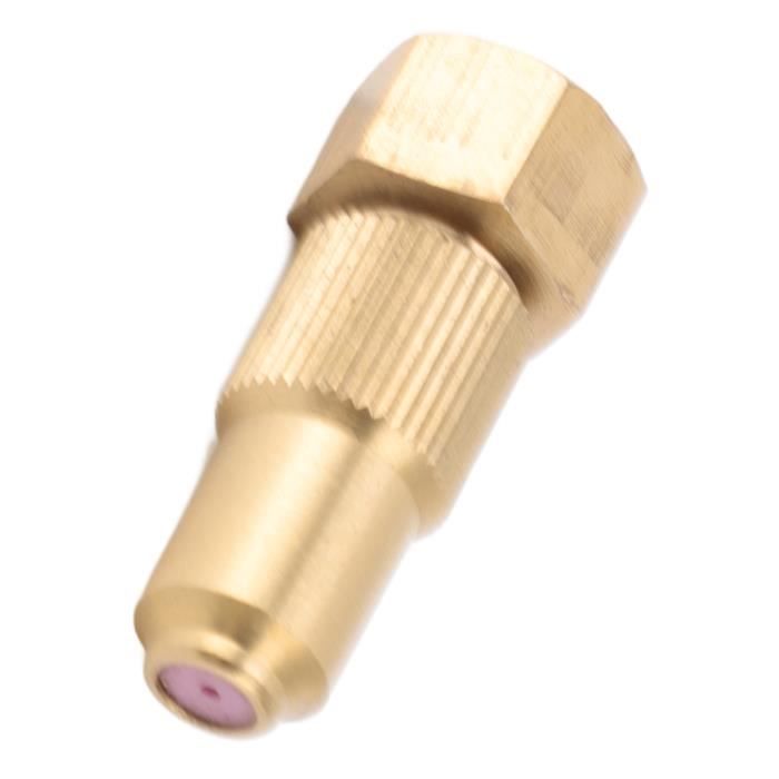 Qqmora buse de pulvérisation en laiton Buse de pulvérisation haute pression à jardin accessoire ...