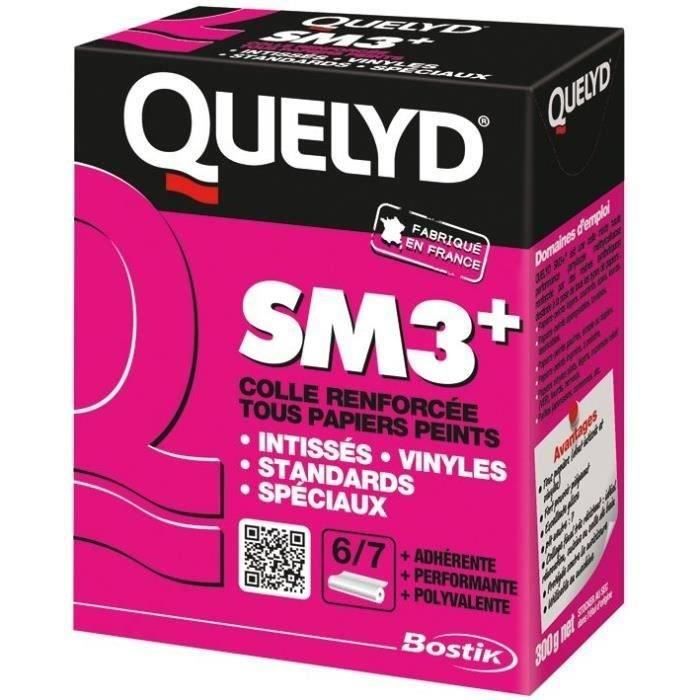 Colle pour papiers peints - QUELYD - 300 g - Universelle - Application facile - Résistante ...