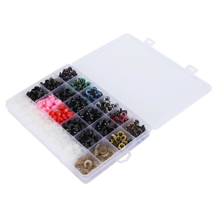 Shiny-Kit de nez de poupée 330 pièces yeux de poupée coloré en ...