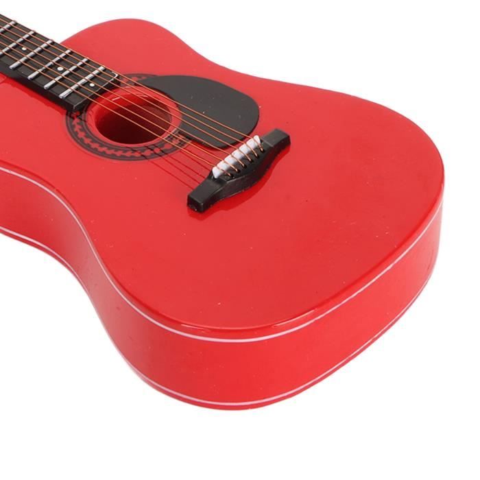 YID Modèle de guitare électrique miniature Violon Miniature en Bois ...