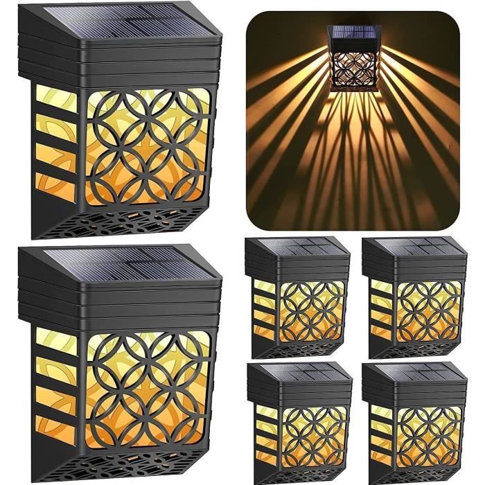 Lampe Murale Solaire Exterieur Éclairage Extérieur Sans Fil Ip54 ...