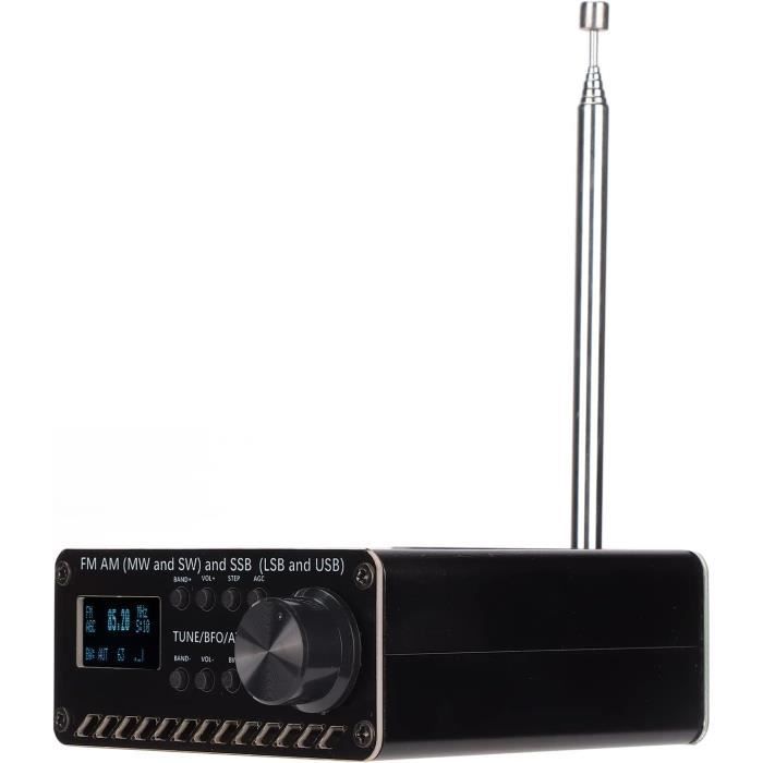 Enregistreur Radio Portatif, Scanner Récepteur Pleine Bande Fm Am (Mw ...