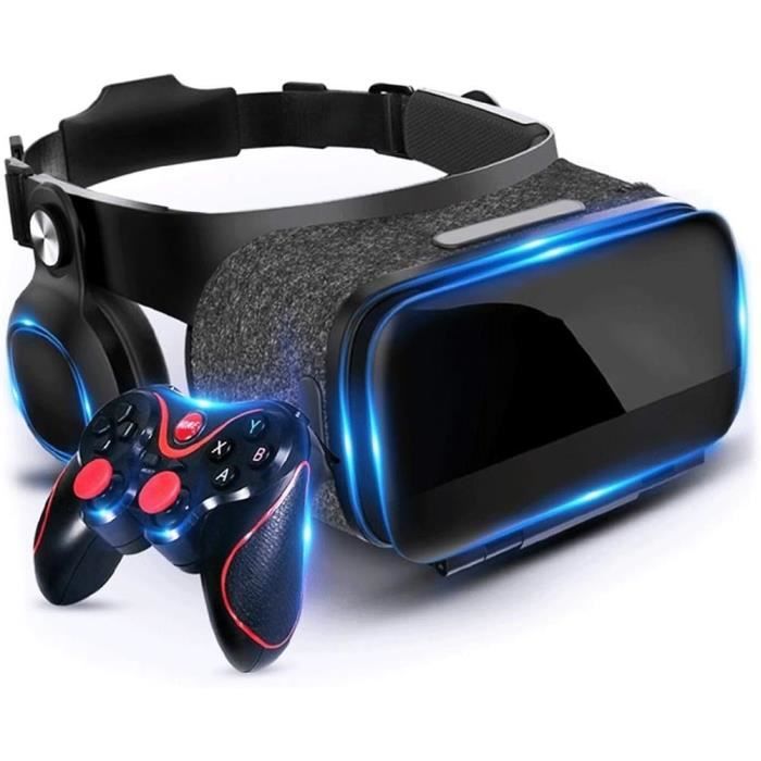 Casque Vr, Casque De Réalité Virtuelle, 3D Lunette Vr, Smartphone Pour ...