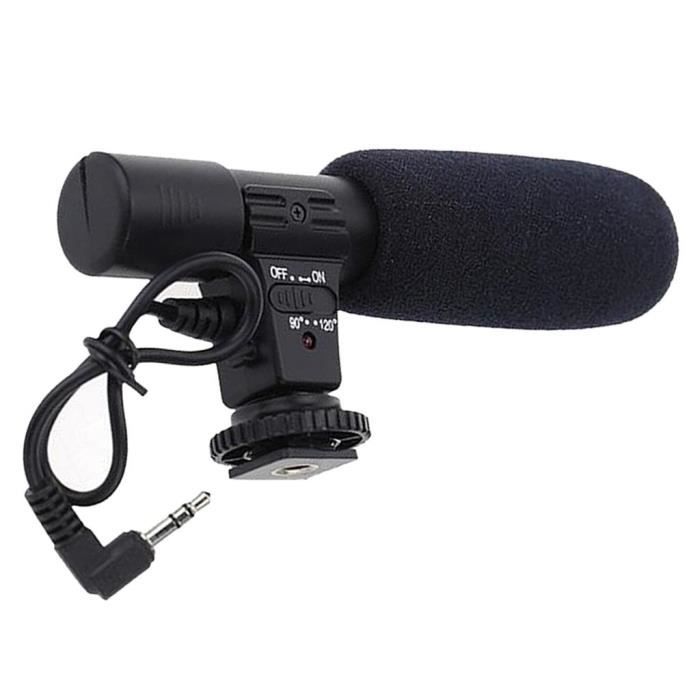 Microphone D'appareil Photo, Microphone Vidéo pour Appareil Photo ...