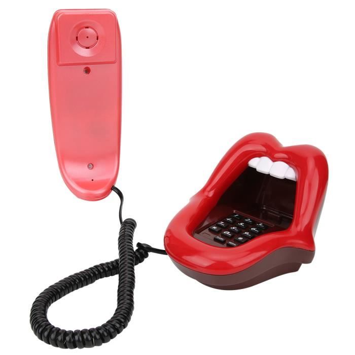 Vvikizy Téléphone filaire Ensemble de Téléphone Fixe Filaire Innovant ...