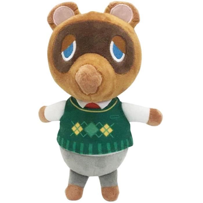 8 "Tom Nook-Animal Crossing New Leaf raton laveur Nock chien peluche ...