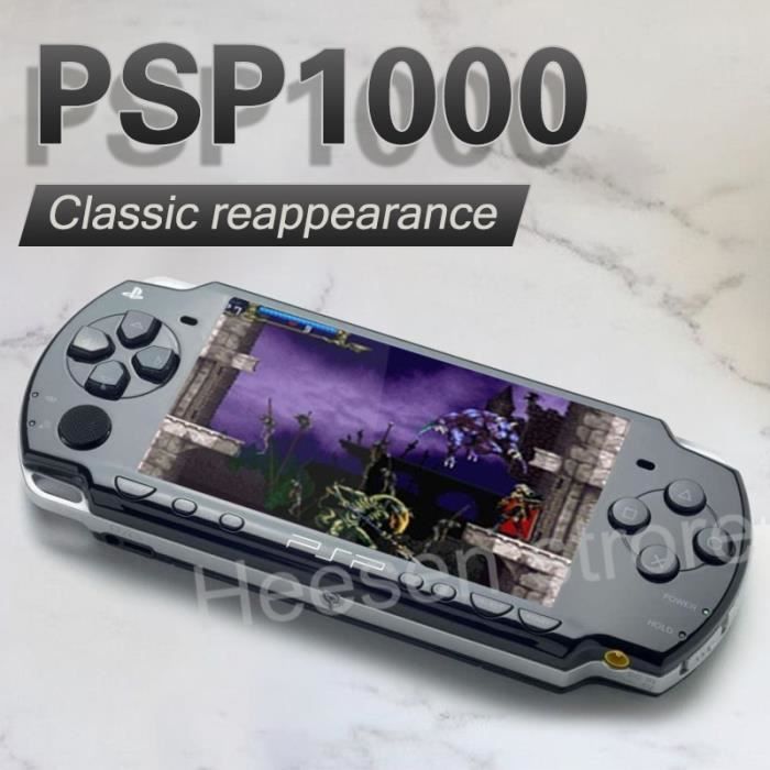 Console de jeu PSP1000 - Sony - Noir - Plateforme PSP - Cdiscount Jeux ...