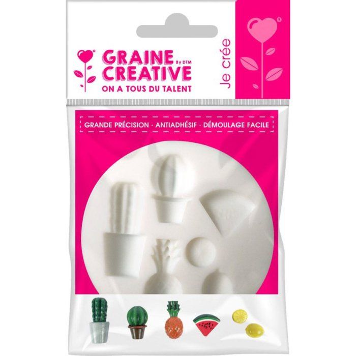 Mini moule en silicone pour pâte polymère - Exotique - Cdiscount Beaux ...