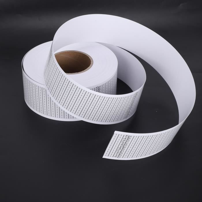 Ruban Papier pour Boîte à Musique DIY 30 Notes - FDIT - Blanc - 50m ...