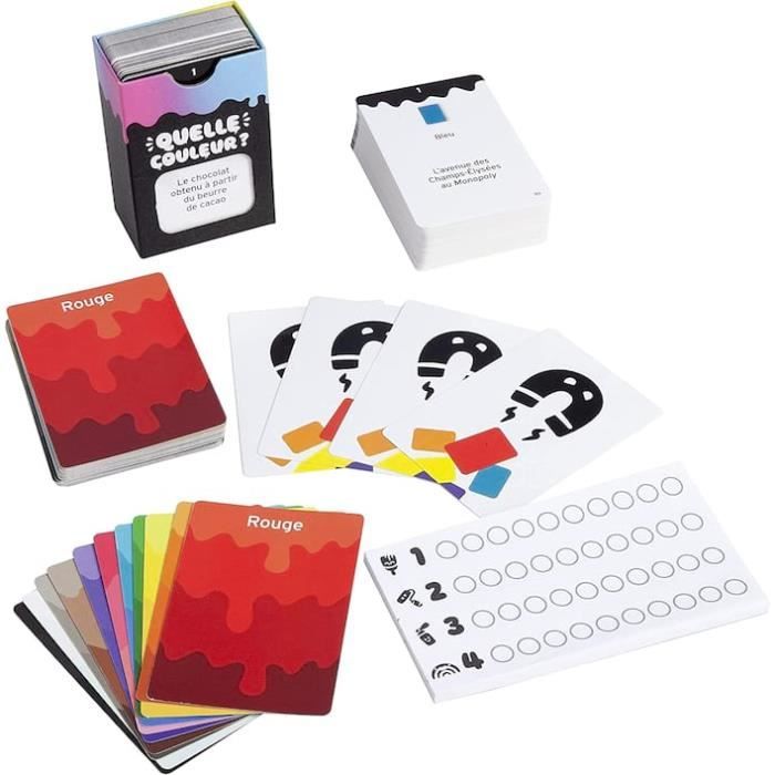 Jeu de questions-réponses - color brain - Cdiscount Jeux - Jouets