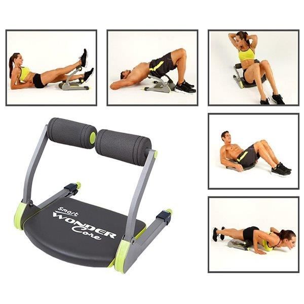 Appareil fitness WonderCore Smart musculation abdos fessier cuisses ceinture Abdominaux ...