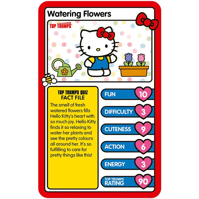 Jeu de cartes - WINNING MOVES - Hello Kitty Top Trumps - 2 joueurs ou ...