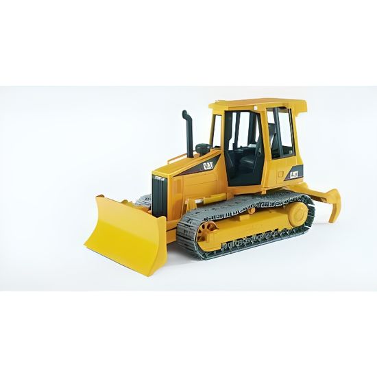 Bulldozer Caterpillar BRUDER - Lame et scarificateur amovibles - Jaune ...