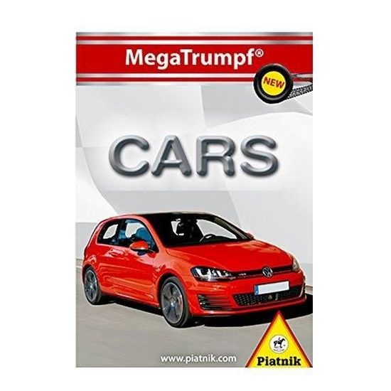 PIATNIK 10A 739,1A CM MEGA TRUMPFA A CARS ''QUARTET JEU - Cdiscount ...