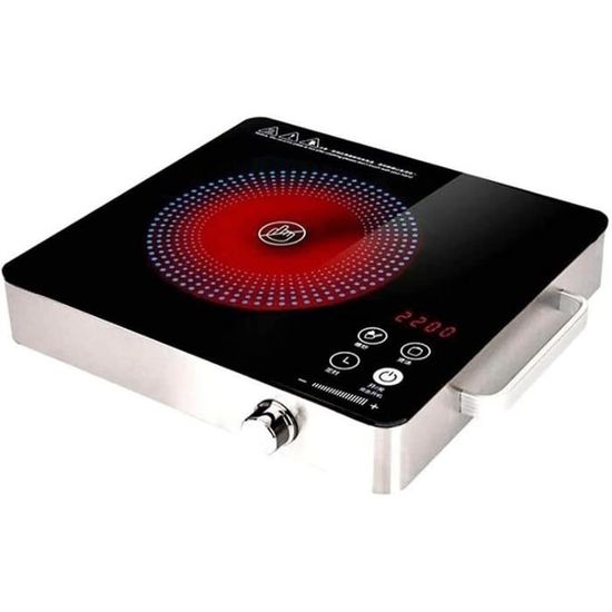 Table De Cuisson Électrique À Plaque Chauffante Simple 2200W Cuisinière ...