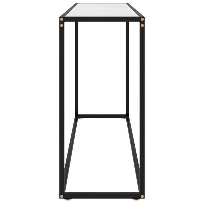 "Bon plan" Table console - JILI HOT - Console Meuble Entrée - Blanc ...