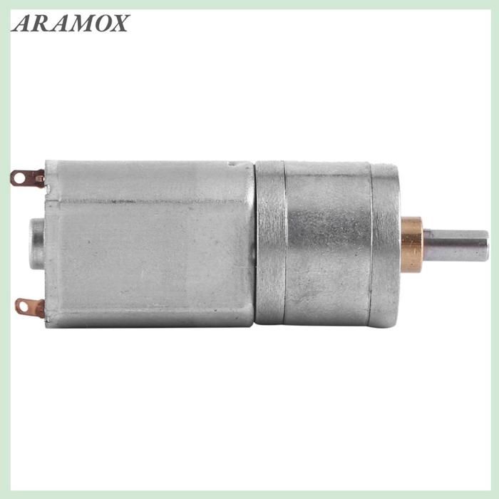 ARAMOX Moteur à engrenages CC 12V puissant 20mm avec boîte de vitesse ...
