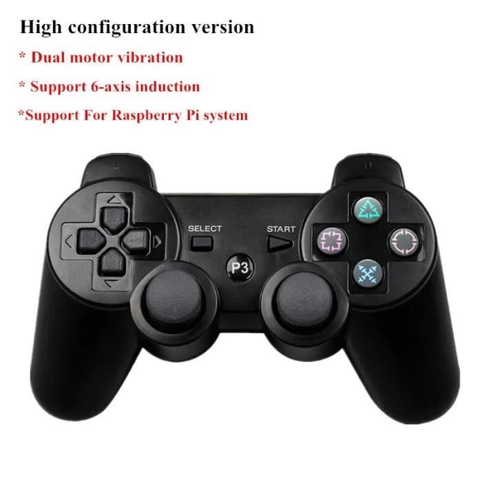 G - Manette sans fil pour PS3 Gamepad pour PS3 Joystick Bluetooth-4.0 ...