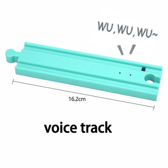 Couleur Voice track bleu Piste de Train en bois jouets de course de ...