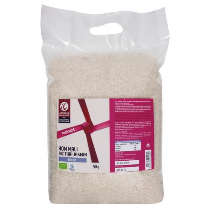 Artisans du monde riz bio Hom Mali blanc 5kg - Artisans du Monde - Cdiscount Au quotidien