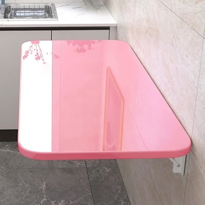 Table Murale Rabattable Table Pliante Cuisine En Bois, Table Pliante ...