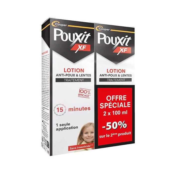 Pouxit Extra Fort Lotion anti-poux et lentes Agit en 1 seule ...