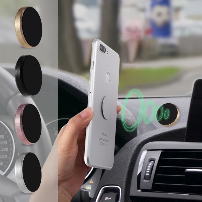 Support Téléphone magnétique universel pour voiture - Compatible iPhone ...