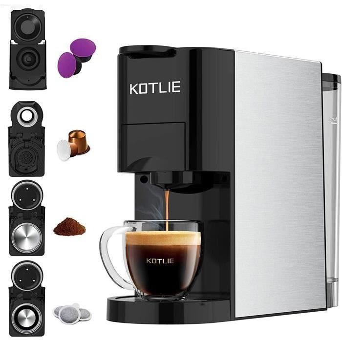 KOTLIE AC-513K 4 en 1 Cafetires Capsules pour Nespresso OriginalDolce ... KOTLIE AC-513K 4 en 1 Cafetires Capsules pour Nespresso OriginalDolce ...