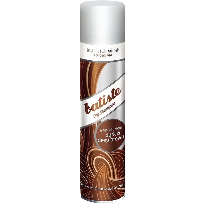 BATISTE Shampooing sec Color Brunette - 200ml - Cdiscount Au quotidien