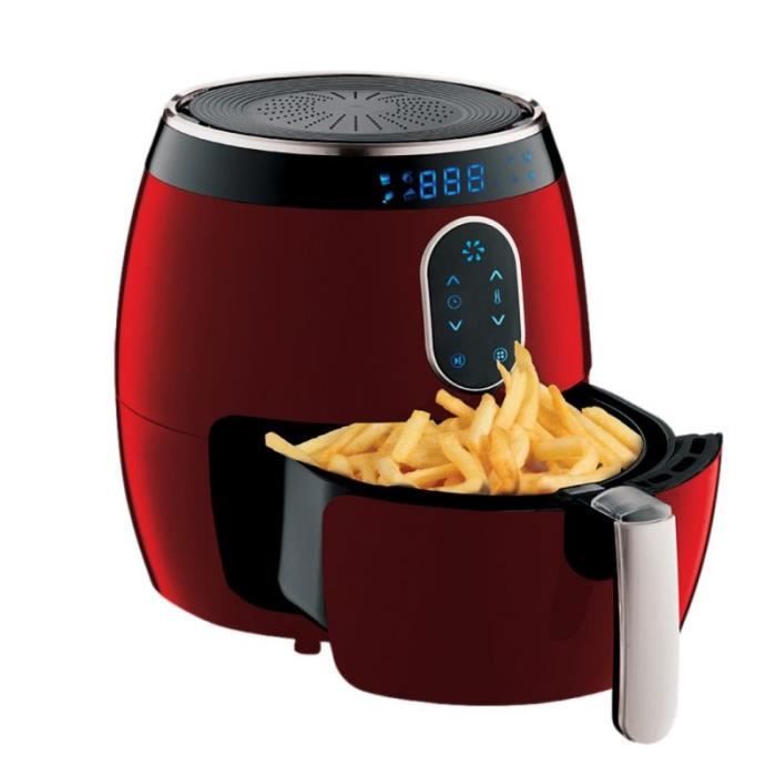 Berlinger Haus Friteuse sans graisse BH/9168 Metallic Line Burgundy ...