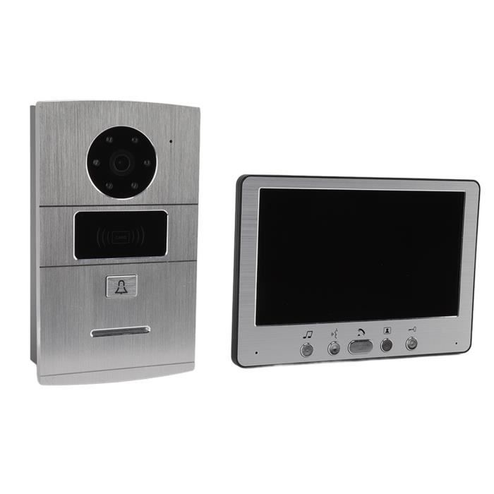 URB--Sonnette d'interphone vidéo Système d'interphone vidéo intelligent ...
