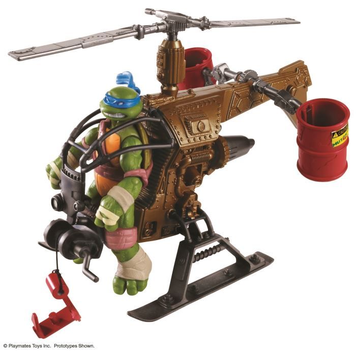 Mutant Ninja Turtles - Helicopter Dropcopter - Cdiscount Jeux - Jouets