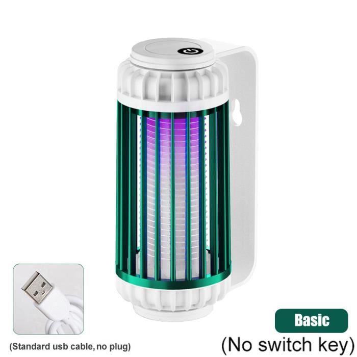 LAMPE ANTI-INSECTE,B-green Usb Power Moustiques à Choc Électrique Piège ...