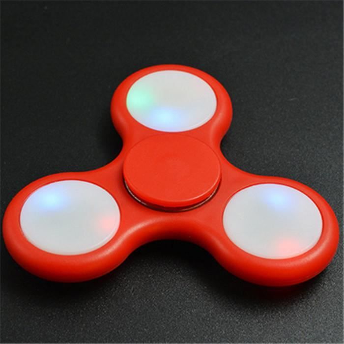 Fidget Spinner - Hand Spinner lumières colorées Led RGB - Cdiscount ...
