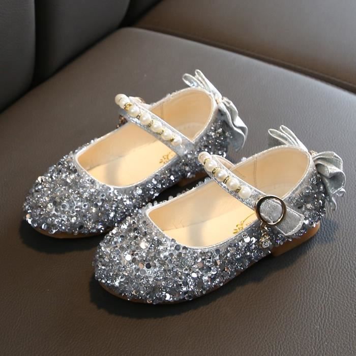 Enfants Enfants Filles Mignon Cristal Bowknot Perle Princesse Danse