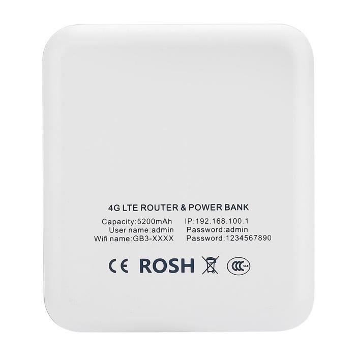 Pwshymi-Routeur Wi-Fi Routeur WiFi fil Mini routeur portable universel ...