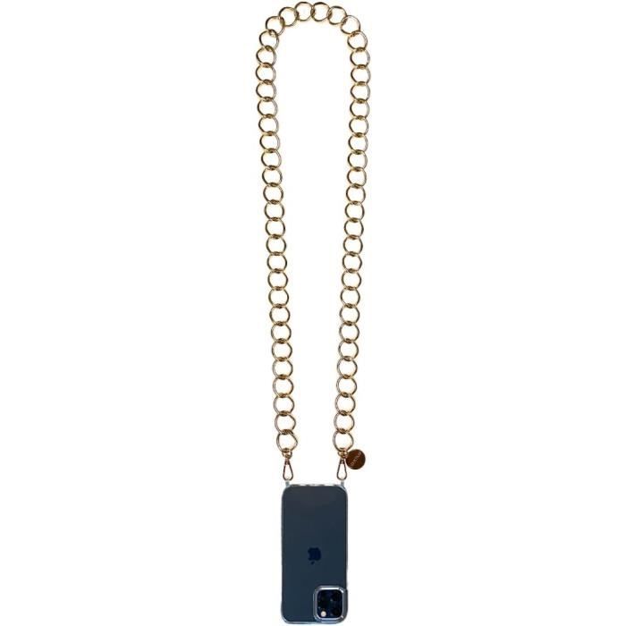 Chaîne Bijoux De Téléphone Portable Collier Pour Smartphone 120Cm Résine Ultra Résistante Ou ...