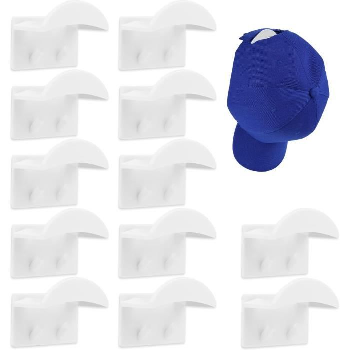 12pcs Crochets Auto-Adhésifs pour Chapeau, Crochets Super Collants ...