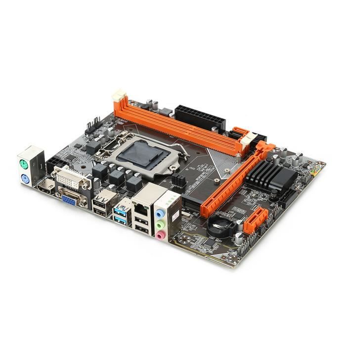 VBESTLIFE Carte mère m ‑ ATX Carte mère de bureau pour disque dur Intel ...